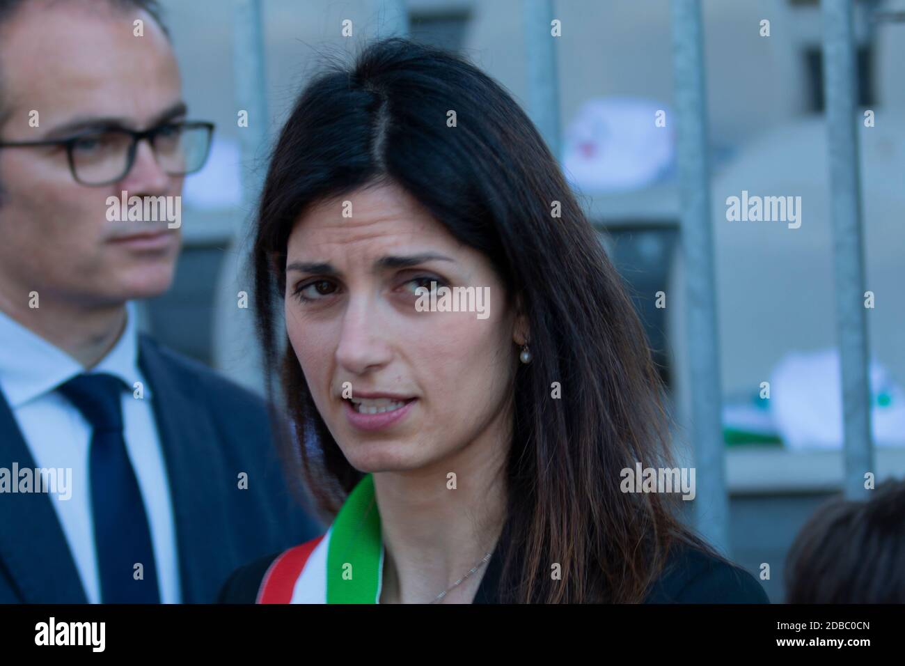 SINDACA DI ROMA VIRGINIA RAGGI Stock Photo - Alamy