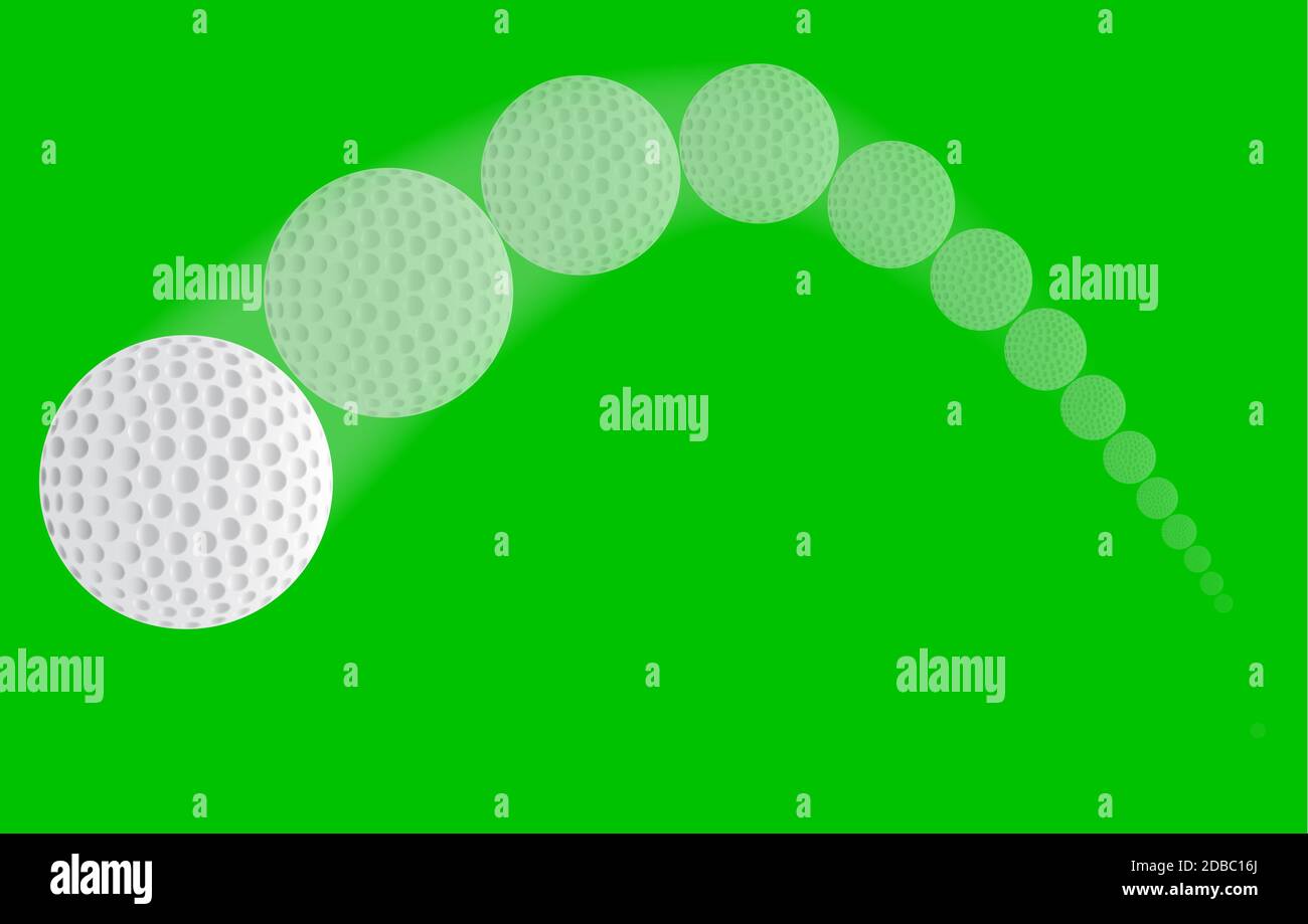 Golf ball vector art hi-res stock photography and images - Alamy