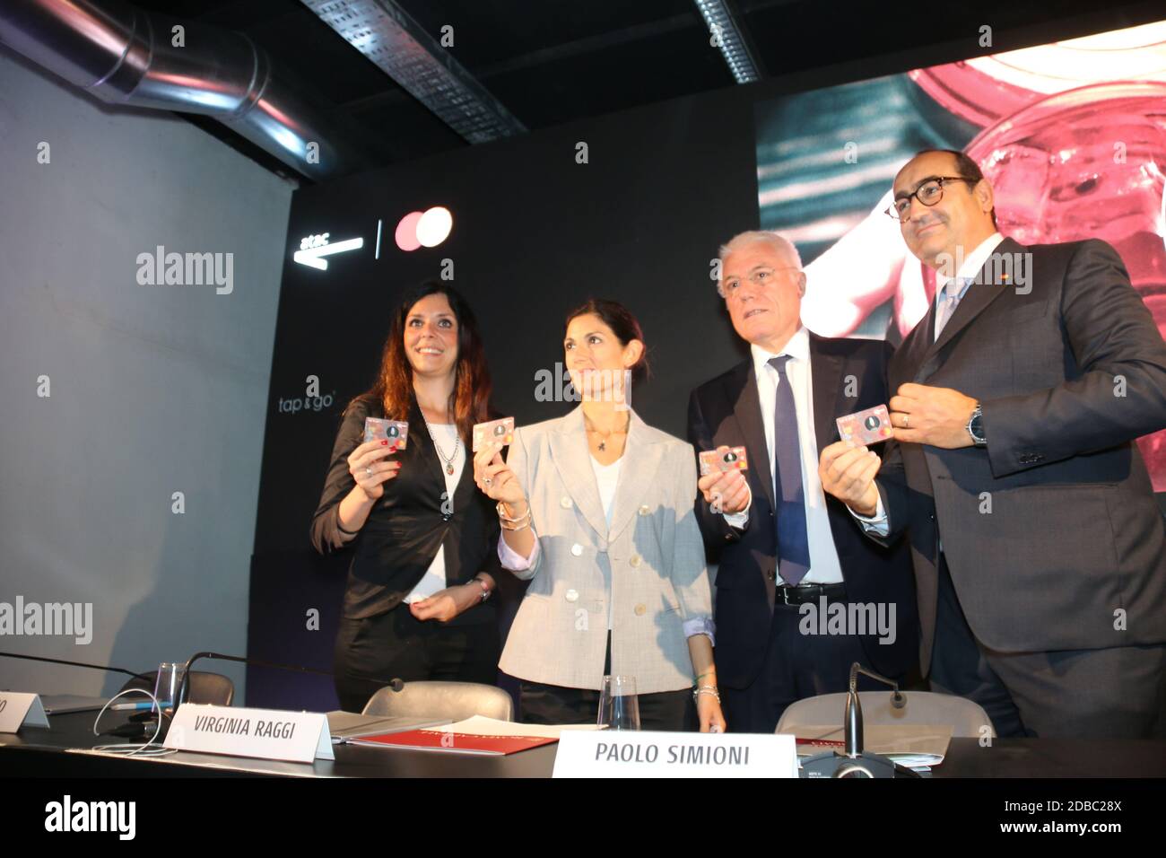 Roma Virginia Raggi Stock Photo - Alamy