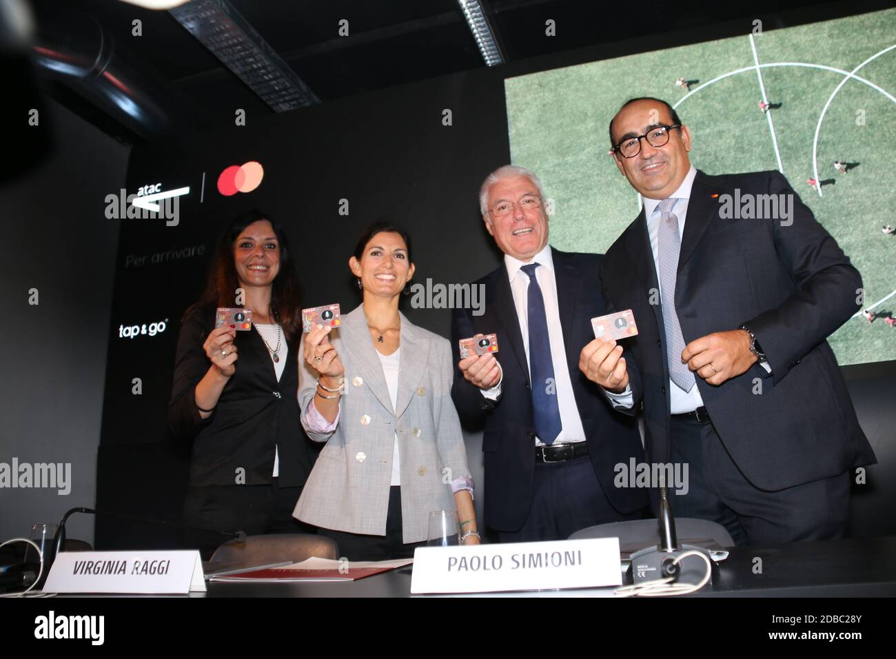 Roma Virginia Raggi Stock Photo - Alamy