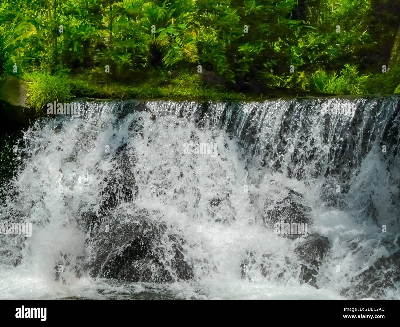 Tabacon Hot Springs River at Arenal Volcano, Alajuela, San Carlos ...