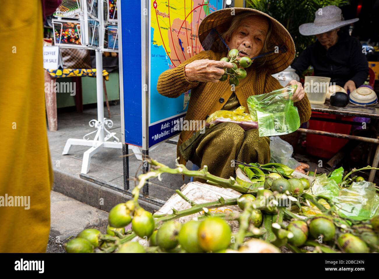 betel nut selling at the market of Hoi An in Vietnam Stock Photo - Alamy