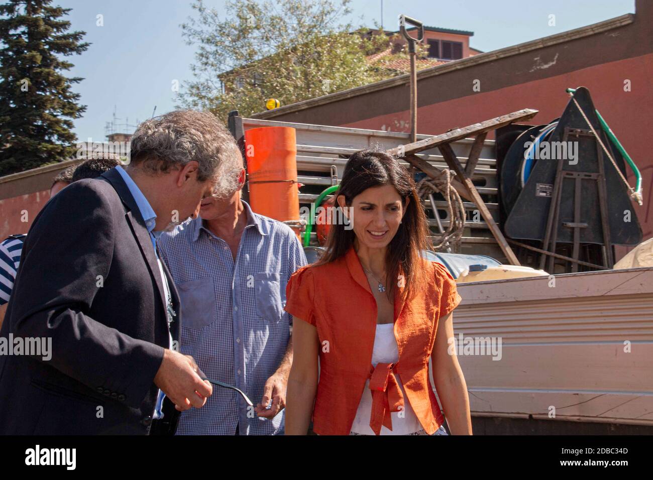 Roma Virginia Raggi Stock Photo - Alamy