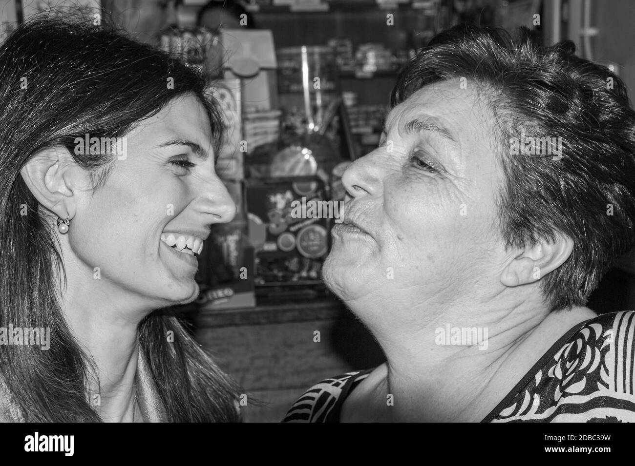 Roma Virginia Raggi Stock Photo - Alamy