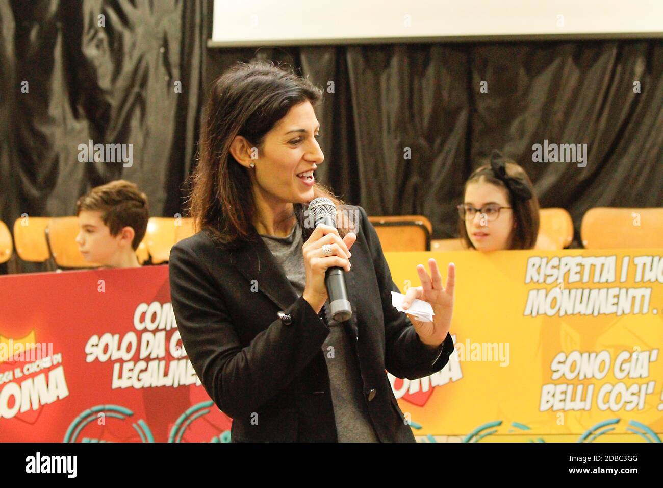 Roma Virginia Raggi Stock Photo - Alamy