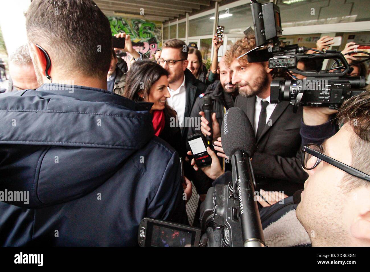 Roma Virginia Raggi Stock Photo - Alamy