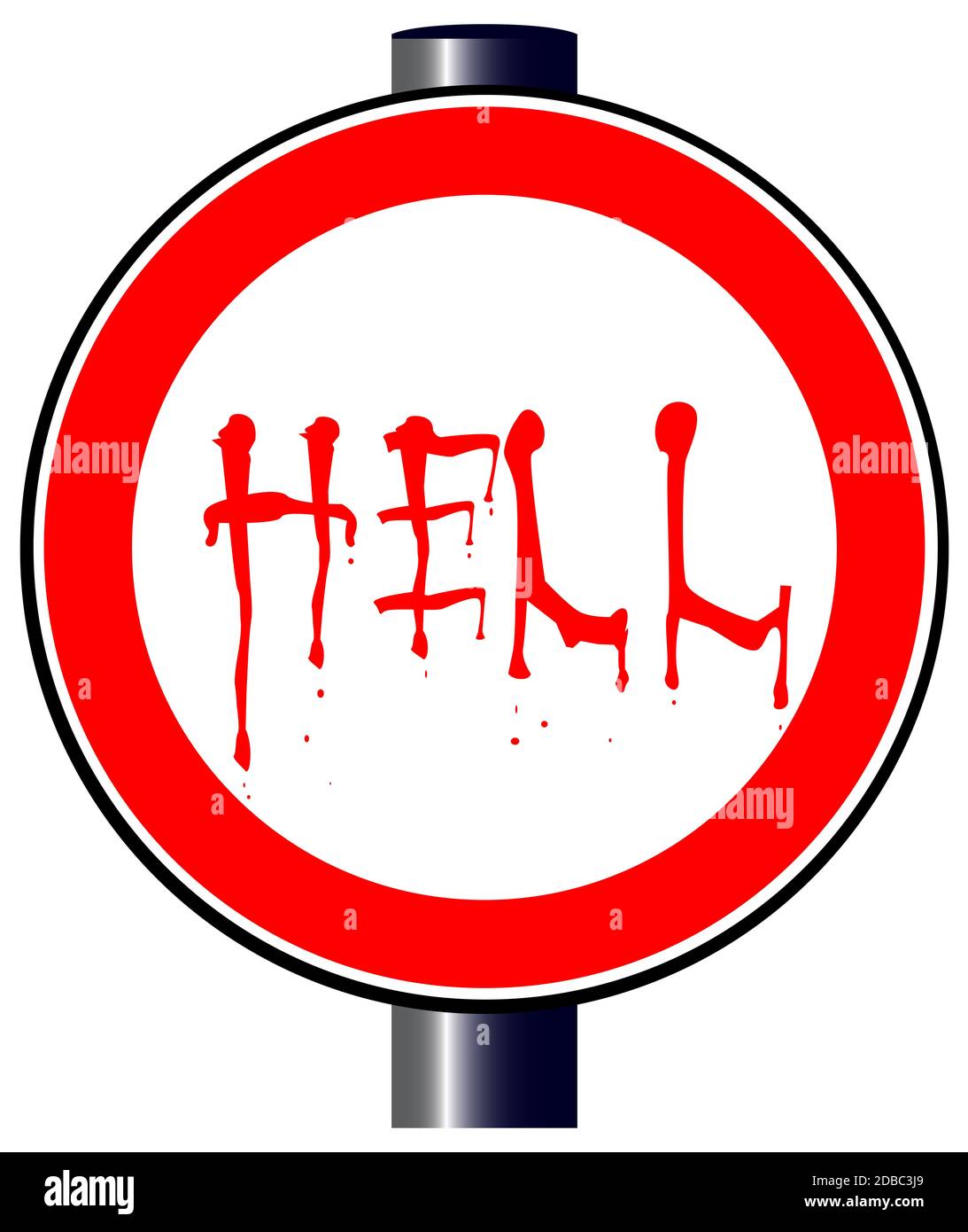 Spoof road signs hi-res stock photography and images - Alamy