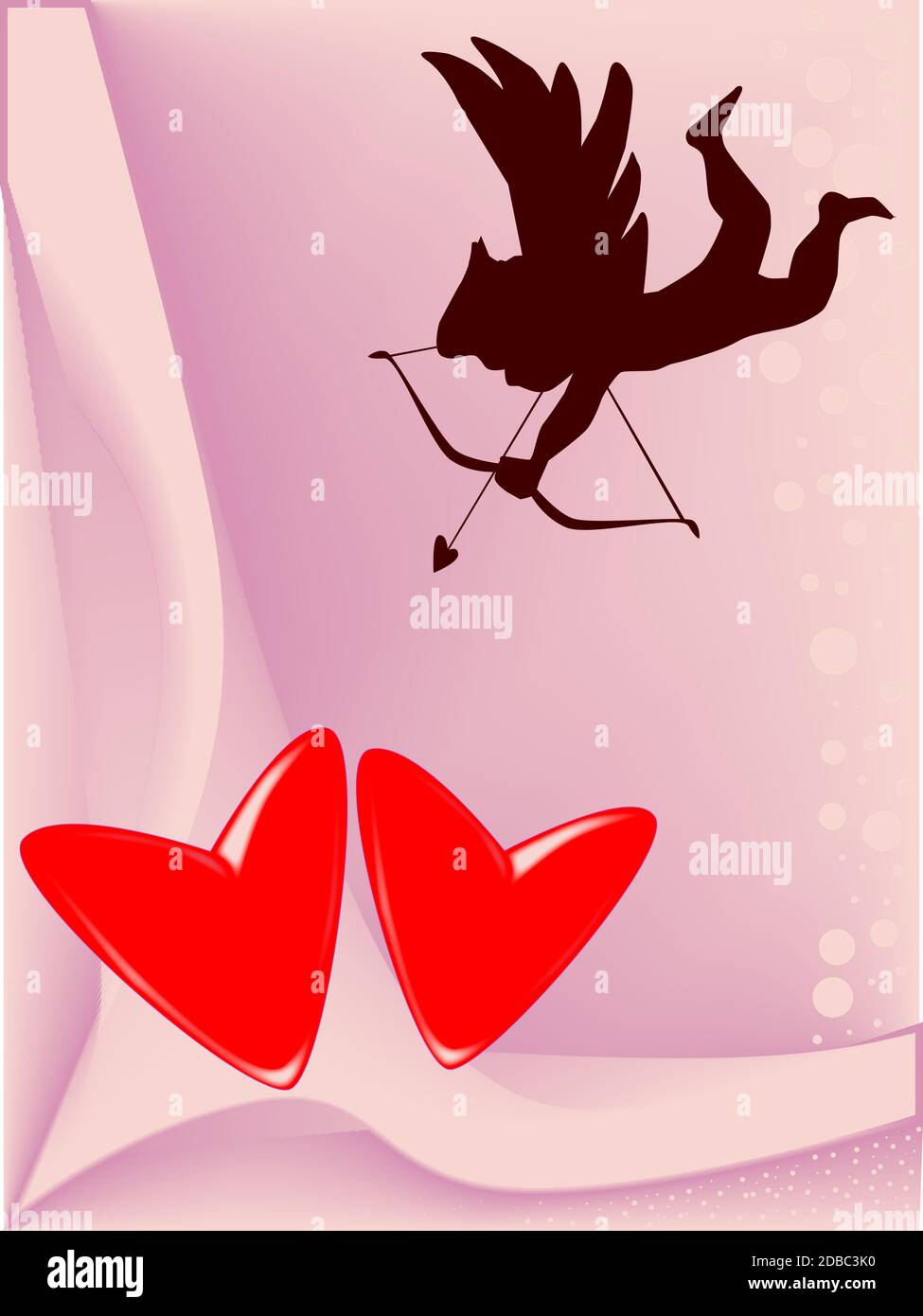 Cupid arrow vector hi-res stock photography and images - Alamy