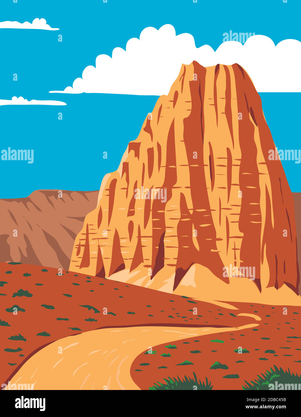 Cathedral art project Stock Vector Images - Alamy