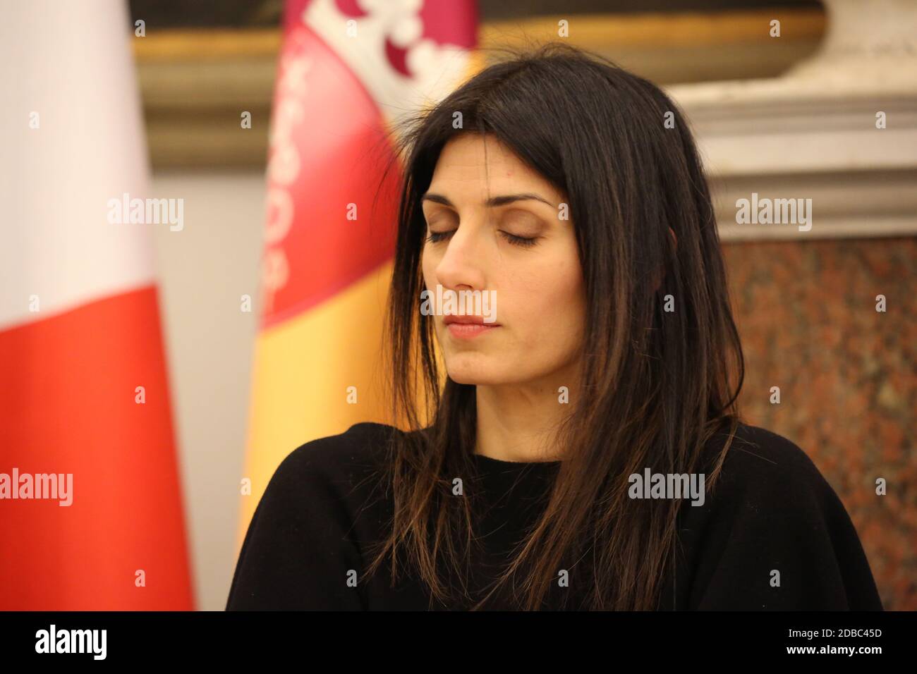 Roma Virginia Raggi Stock Photo - Alamy
