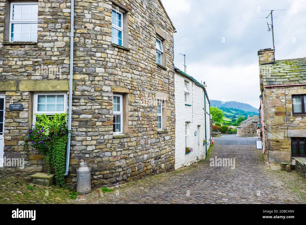 Dent village in the Yorkshire Dales UK Stock Photo - Alamy