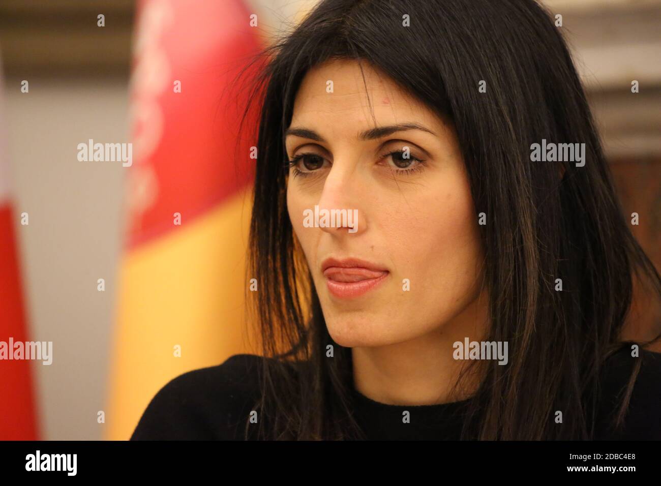 Roma Virginia Raggi Stock Photo - Alamy