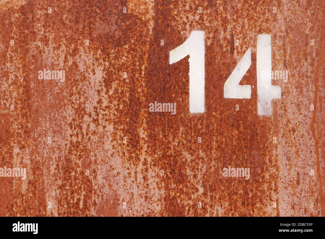 Rusty Painted Wall Texture. Number 14 Stock Photo - Alamy