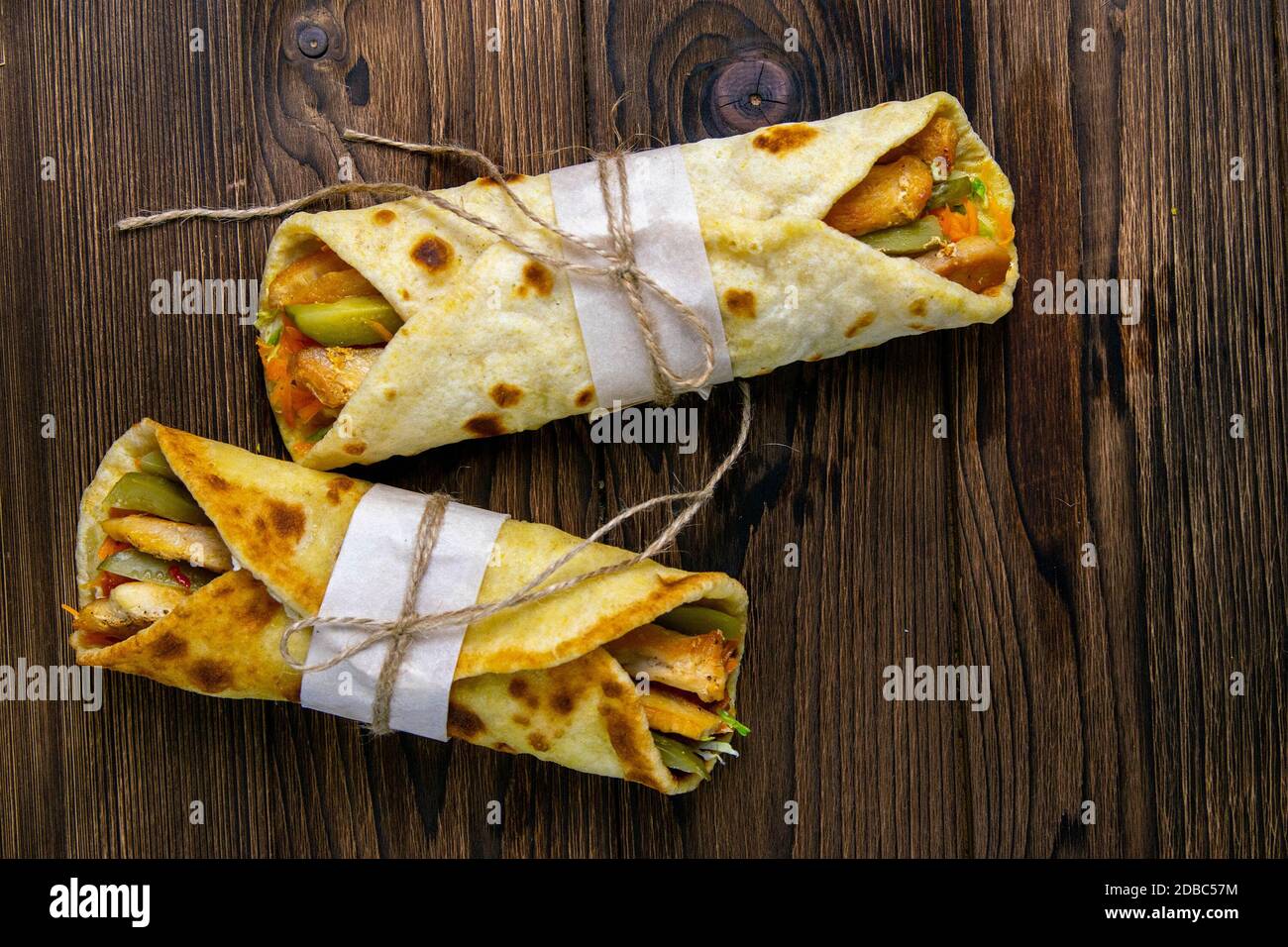 Takeaway kebab on table hi-res stock photography and images - Alamy
