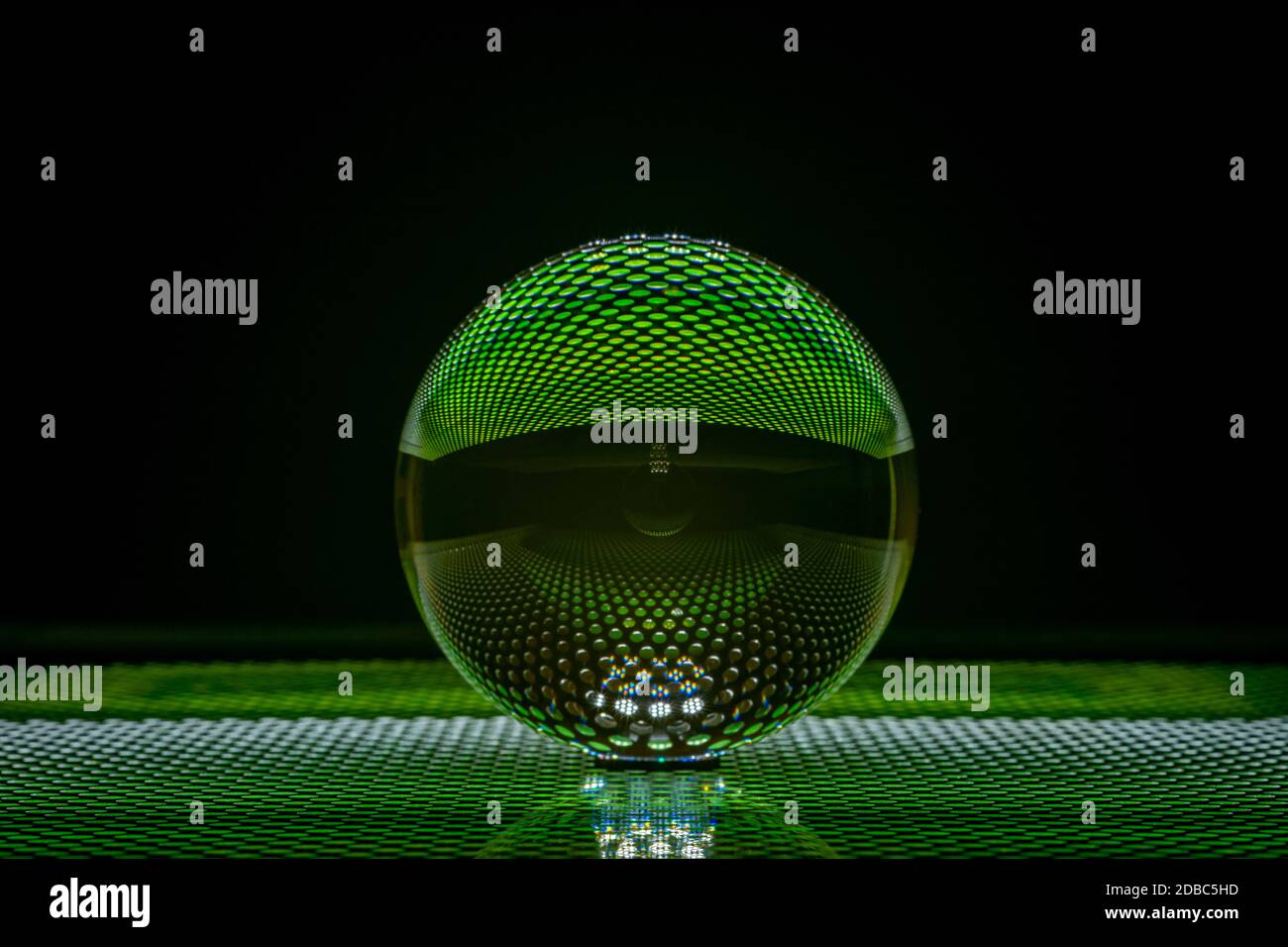 Glass ball photograph Stock Photo - Alamy