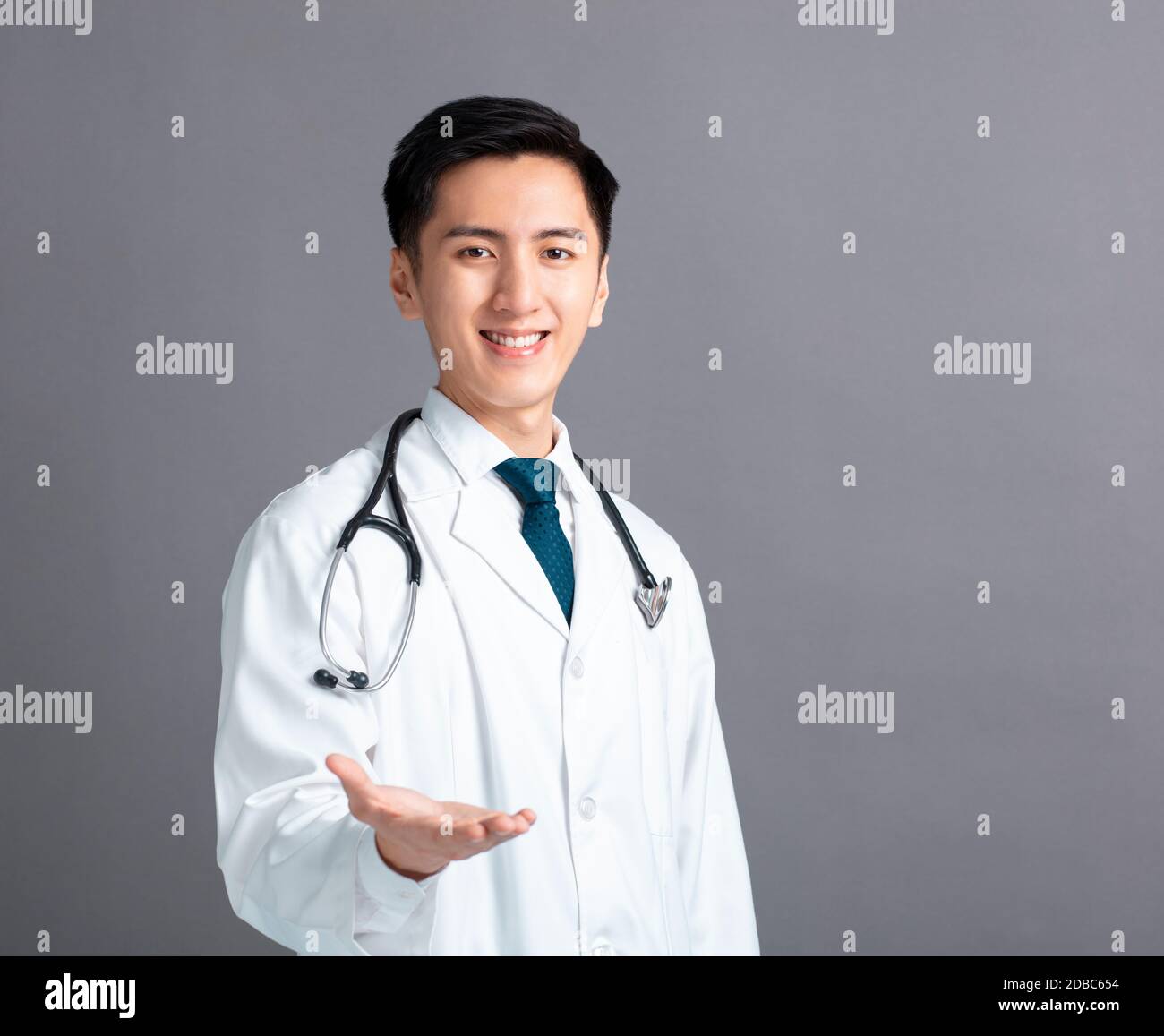 Asian young male doctor showing hi-res stock photography and images - Alamy