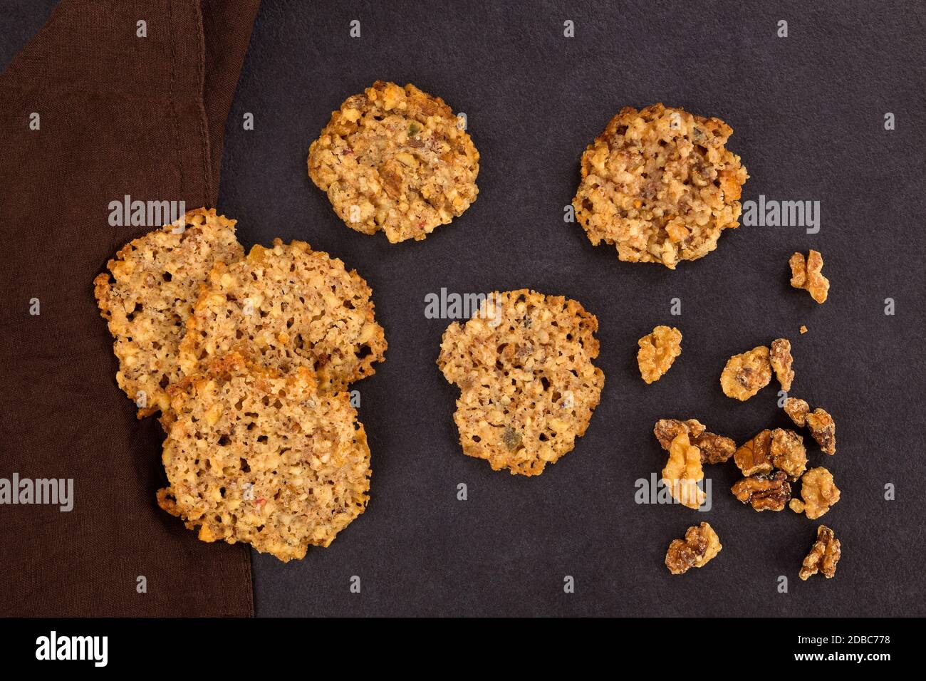 Traditional Jewish dessert made from honey and nuts Stock Photo - Alamy