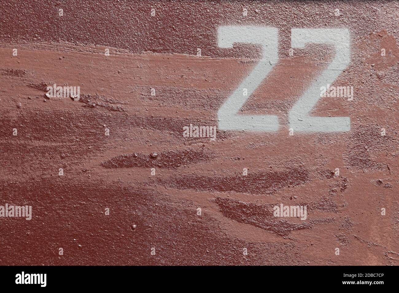 Rusty Painted Wall Texture. Number 22 Stock Photo - Alamy