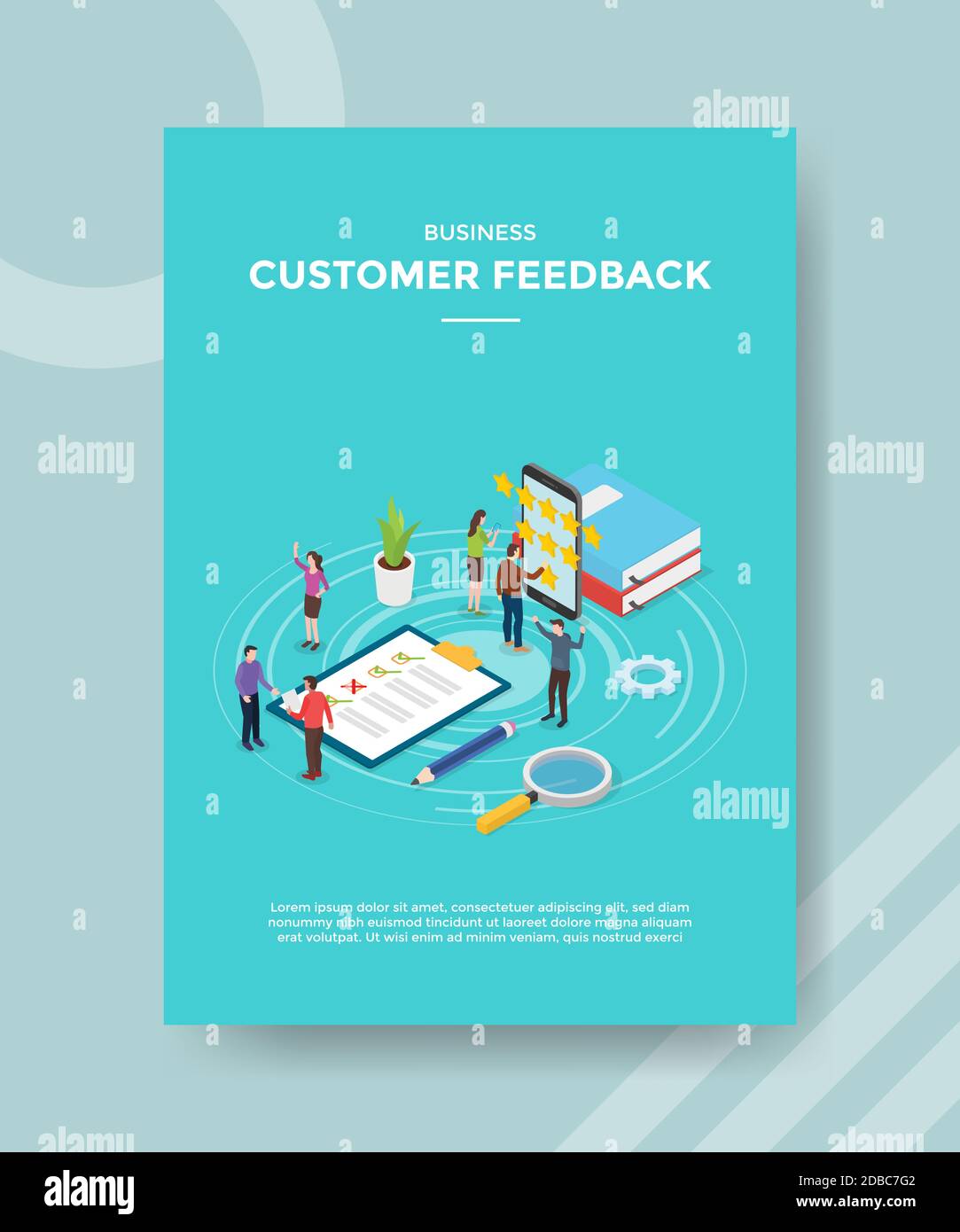 Customer feedback people give rate rank app on smartphone for template ...