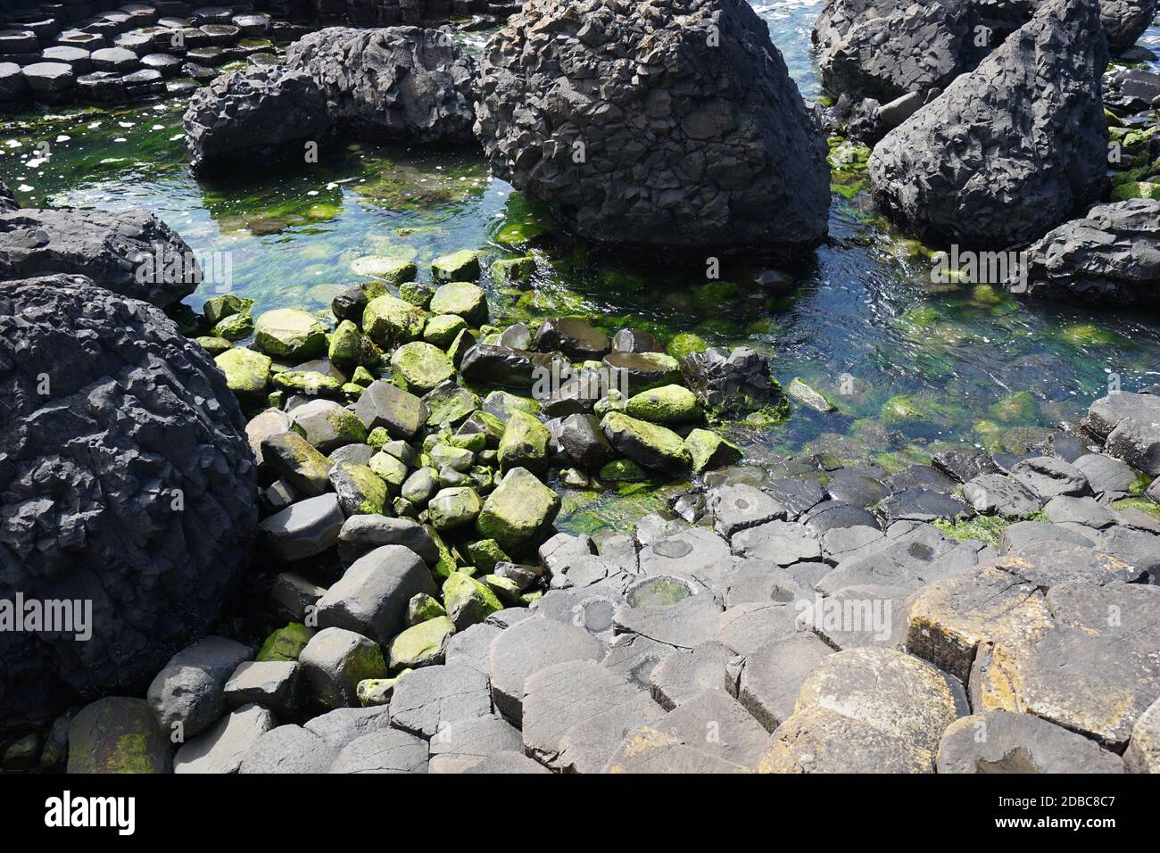 Giants causeway landscape in northern Ireland Stock Photo - Alamy
