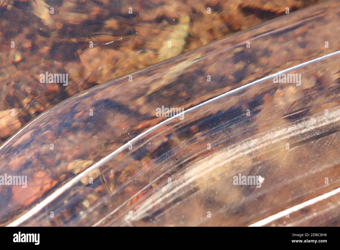 Transparent Ice Lake Pattern Surface Background Texture. Drawings of ...