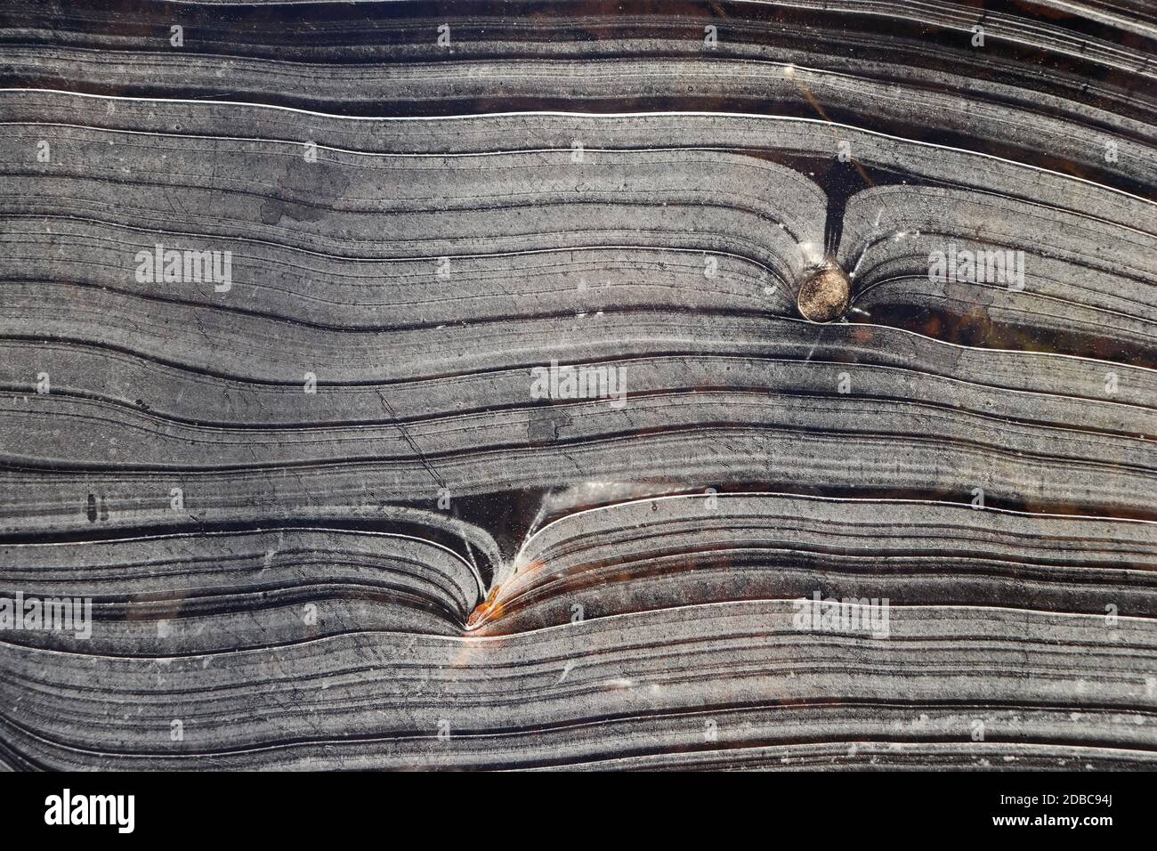 Ice Pattern Surface Background Texture. Wavy Drawings of Ice Lines on a ...