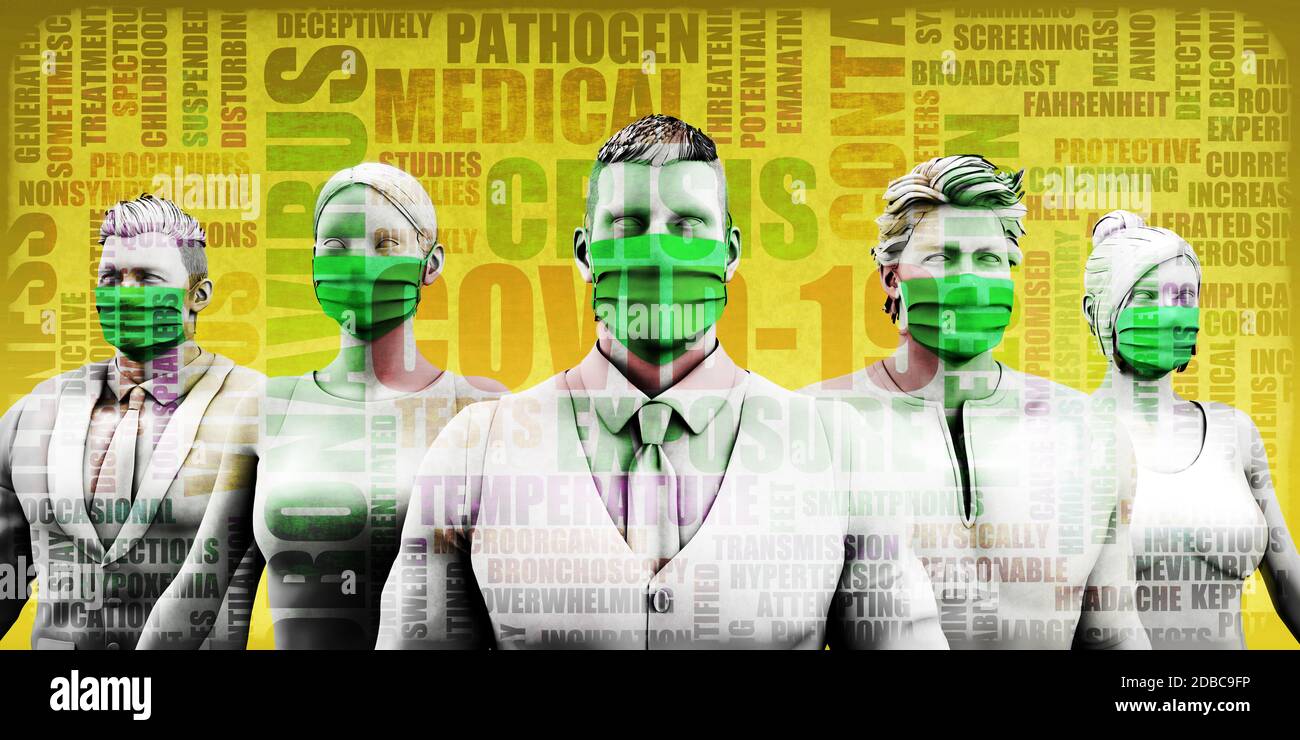 COVID-19 Coronavirus Disease Epidemic Concept Background Stock Photo ...