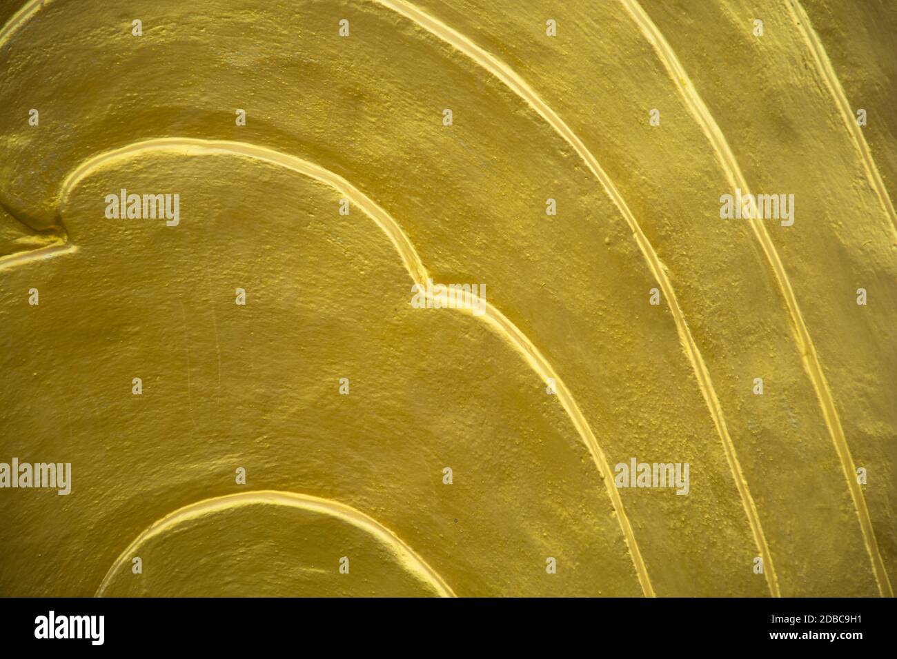 Gold carp scales statue Stock Photo - Alamy