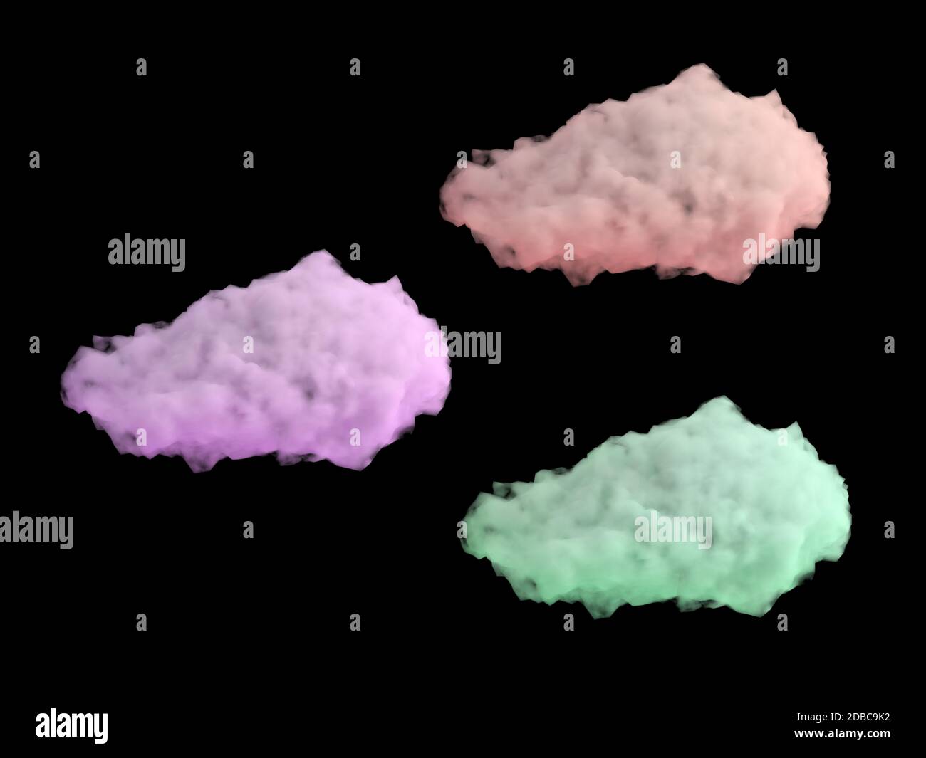 Air abstract background with cloud. 3d rendering Stock Photo - Alamy