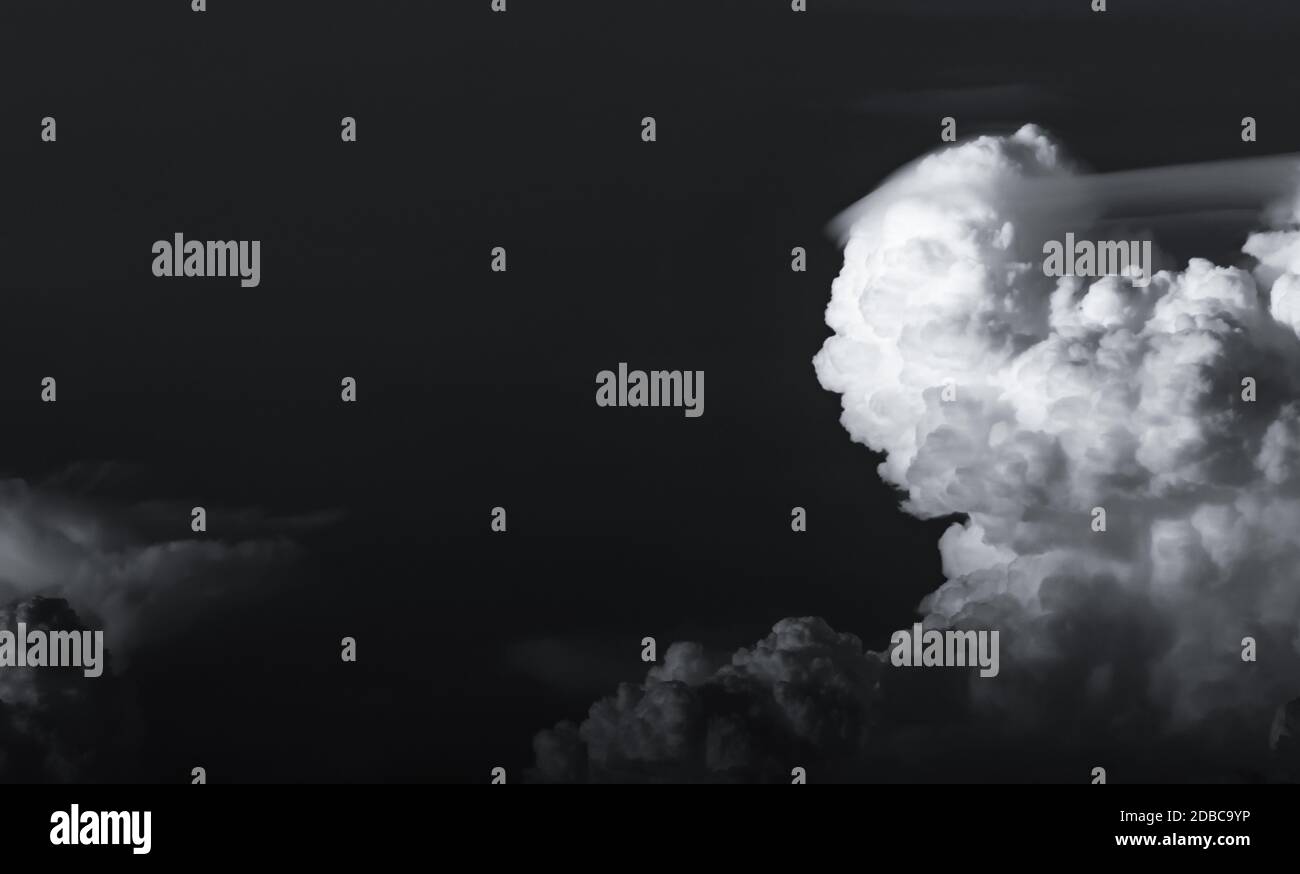 Dark dramatic sky and clouds. Background for death and sad concept ...