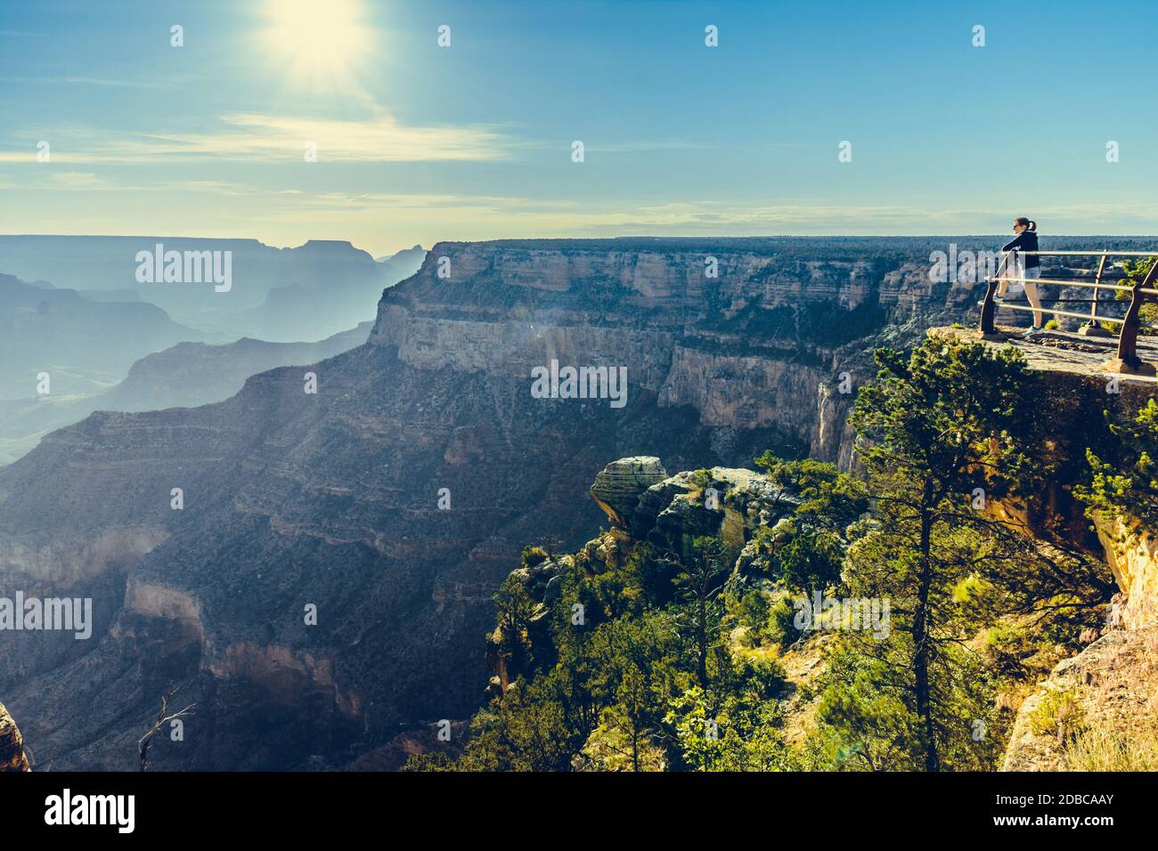 Grand Canyon view, Arizona, USA Stock Photo - Alamy
