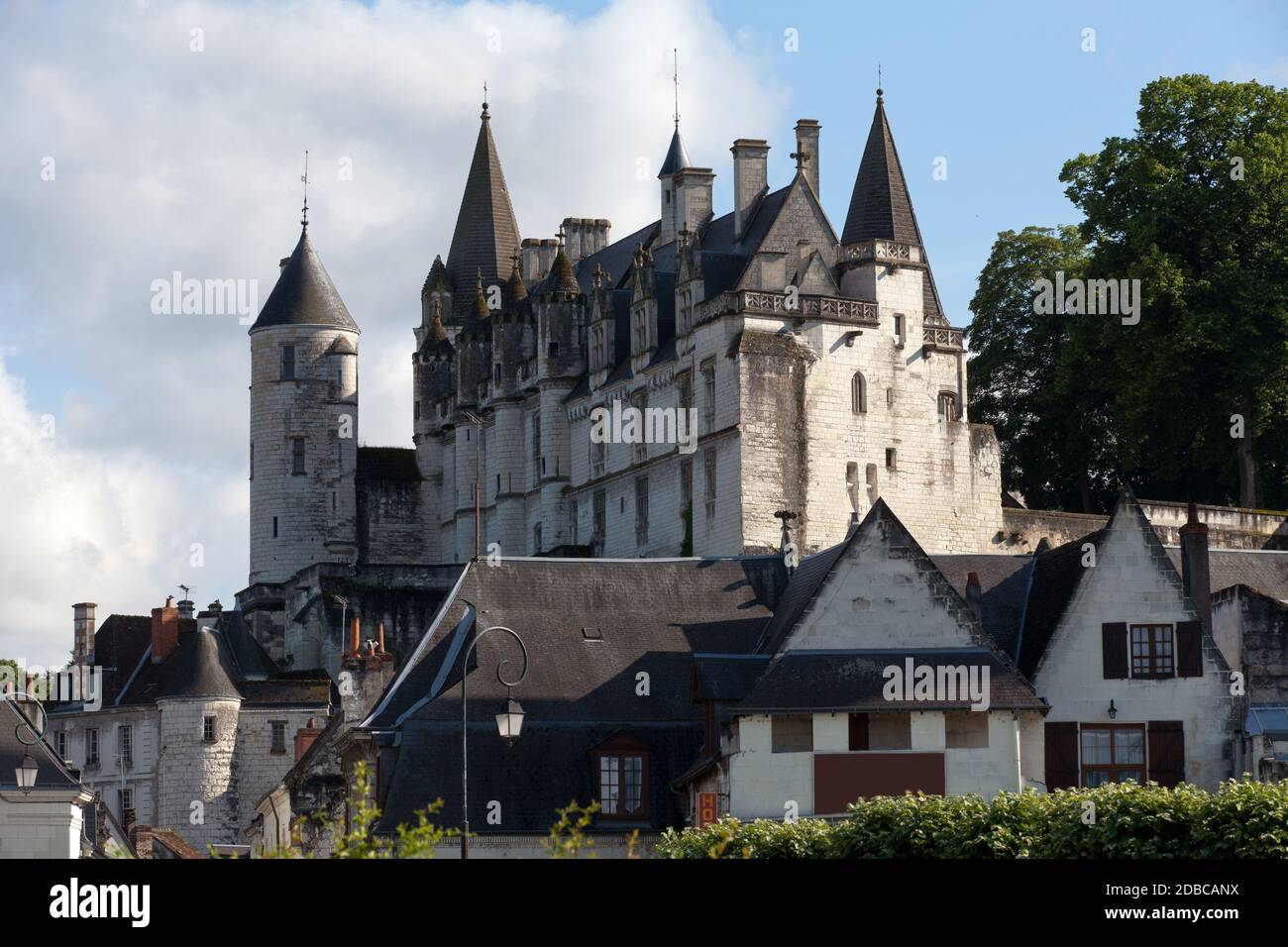 Chateau de Loches in Loire Valley, France Stock Photo - Alamy