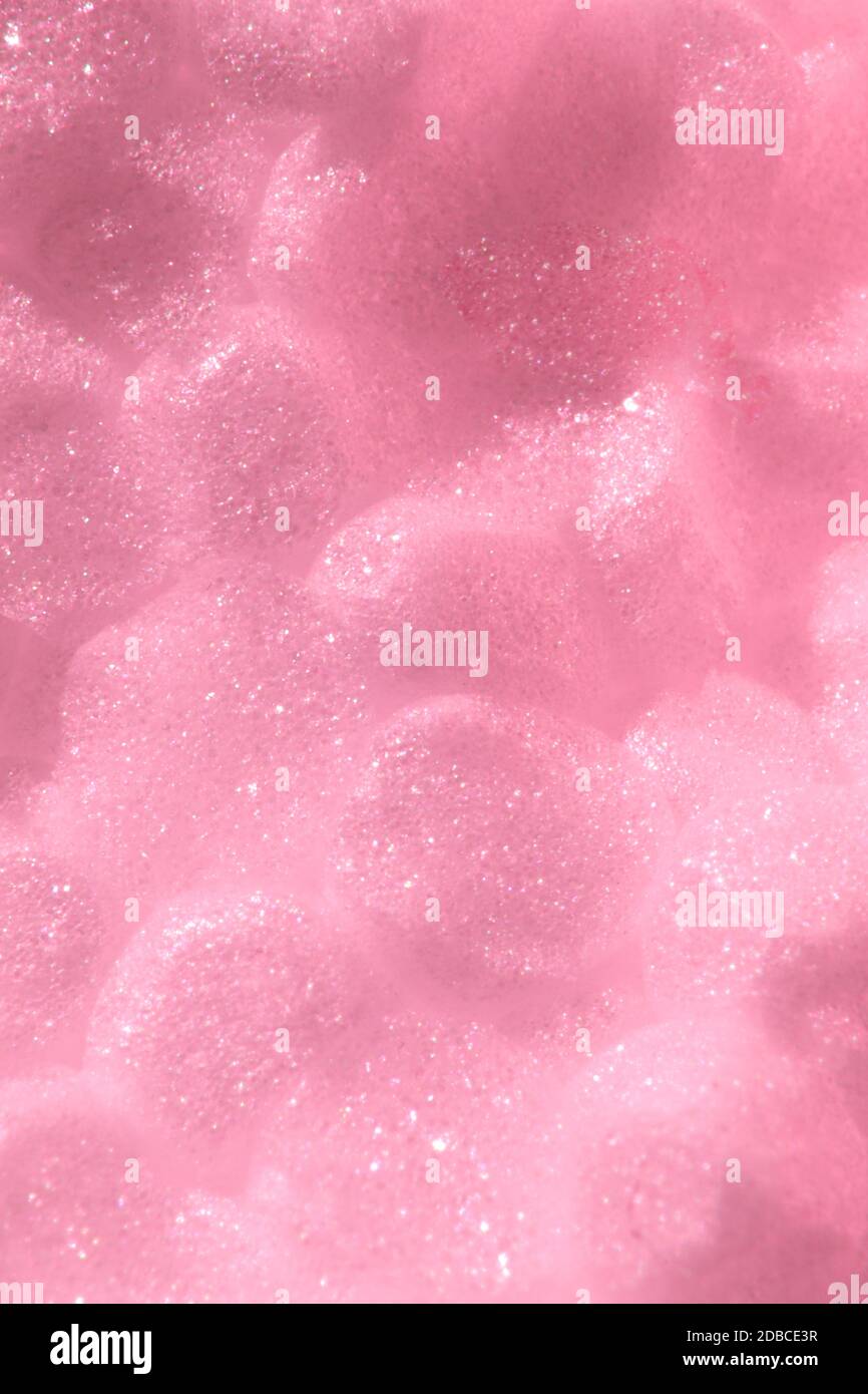 Pink Foam Plastic Texture. Abstract Styrofoam Background. Macro Closeup ...