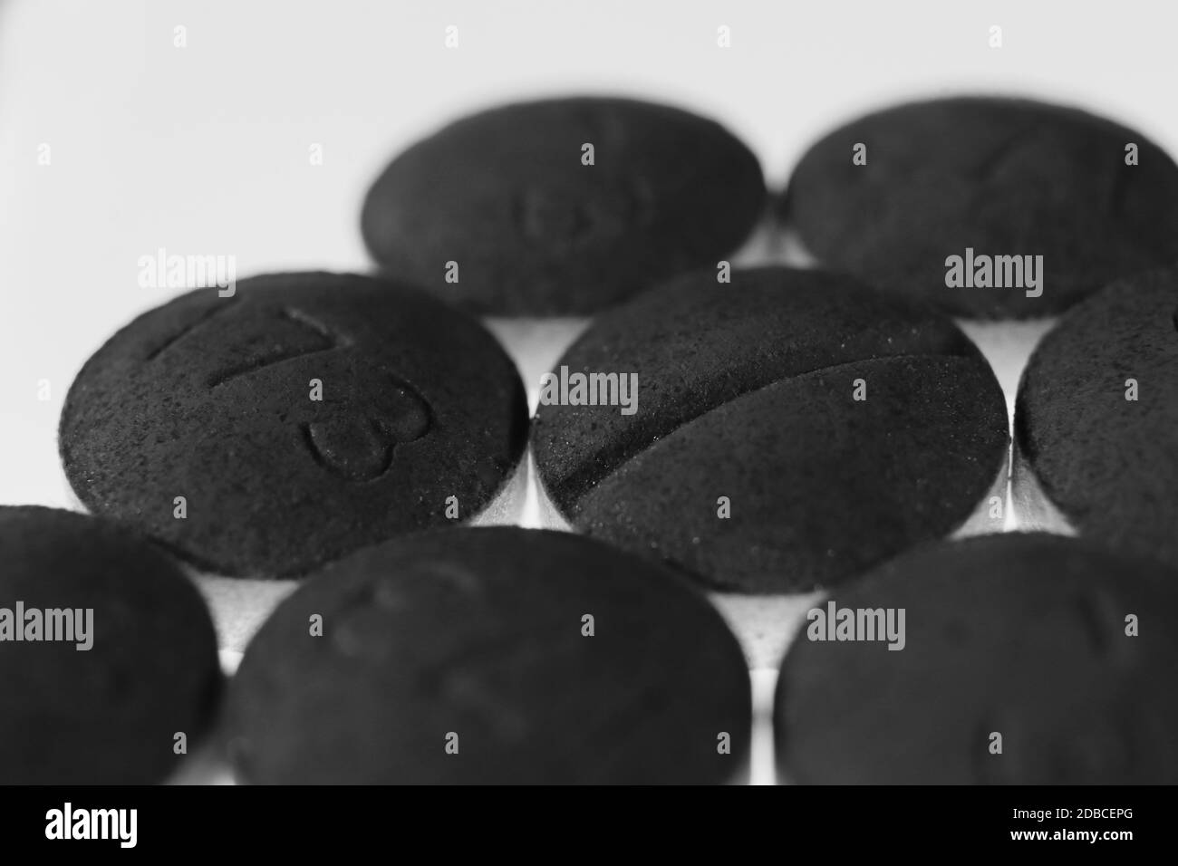 Medication pills tablets pharmacy Black and White Stock Photos & Images ...