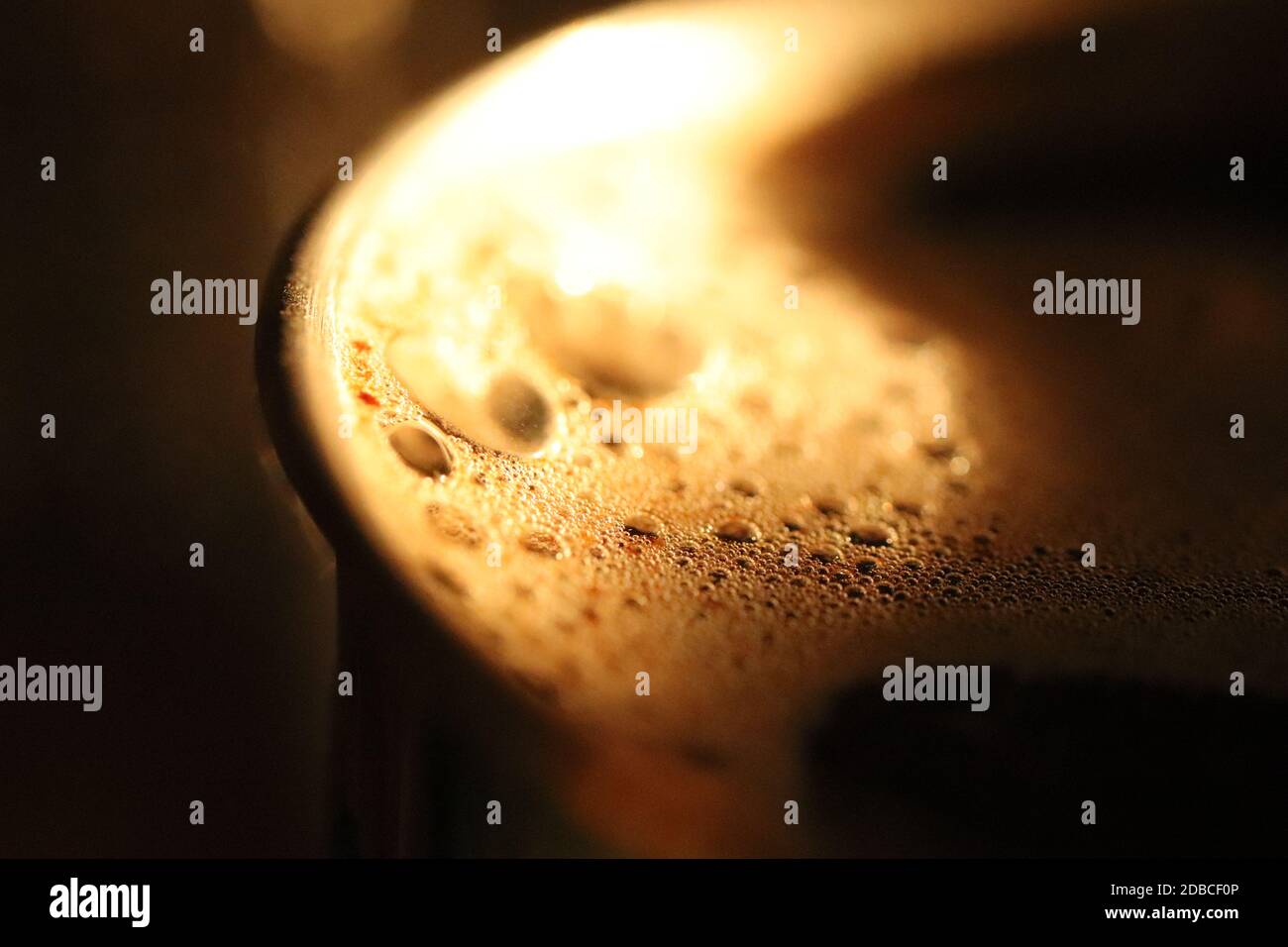 Cup Edge of Vietnamese Coffee. Morning Drink Background Stock Photo - Alamy