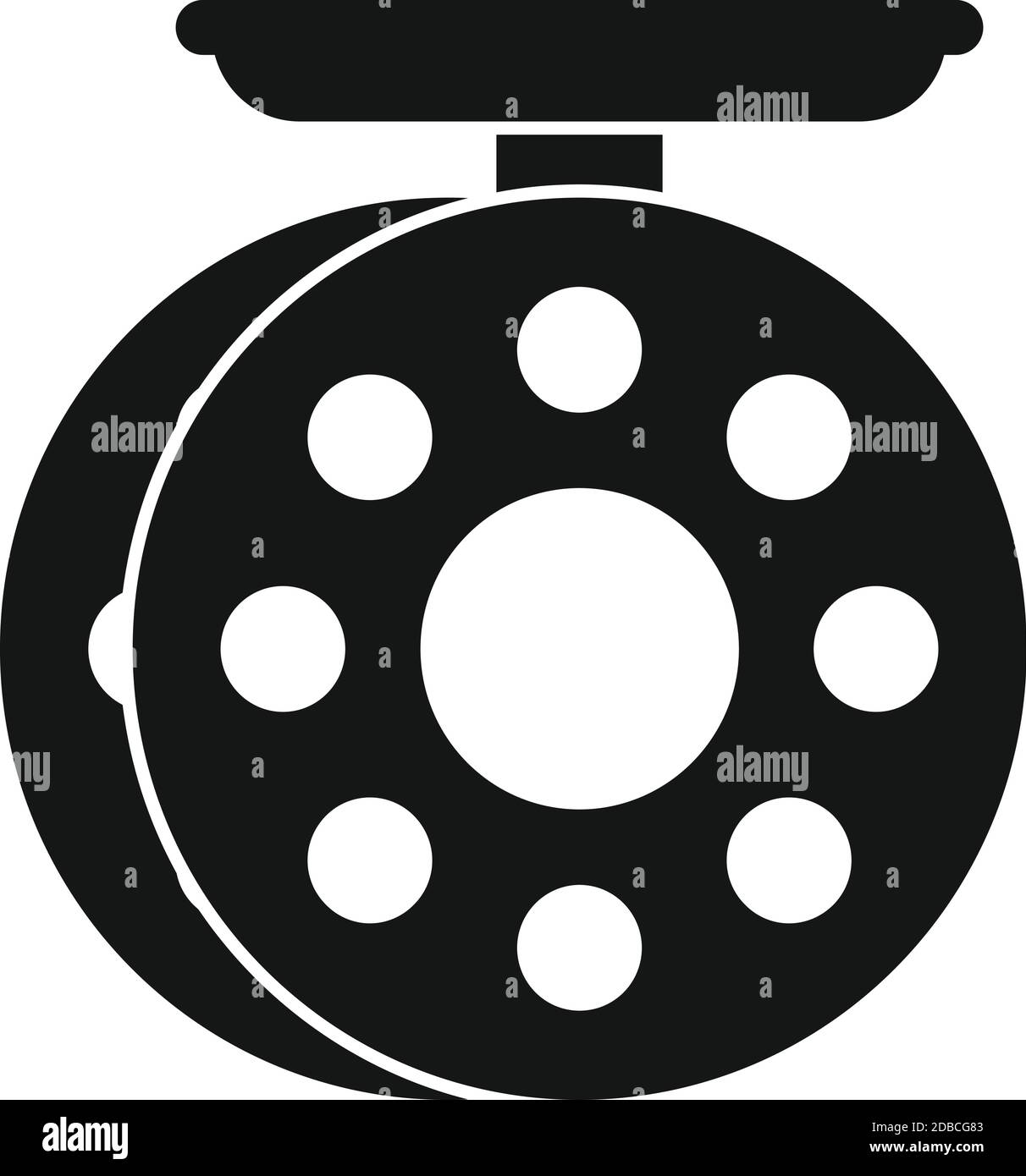 Vintage fishing poles Stock Vector Images - Alamy