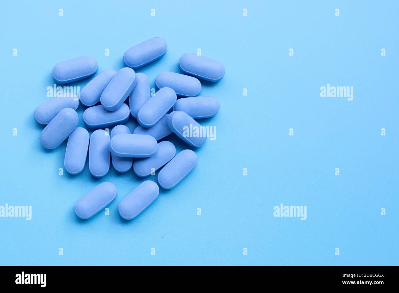 PrEP Pills for Pre-Exposure Prophylaxis to prevent HIV. Copy space ...