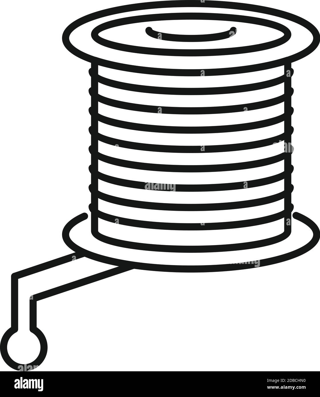 Fly fishing reel icon, outline style Stock Vector Image & Art - Alamy