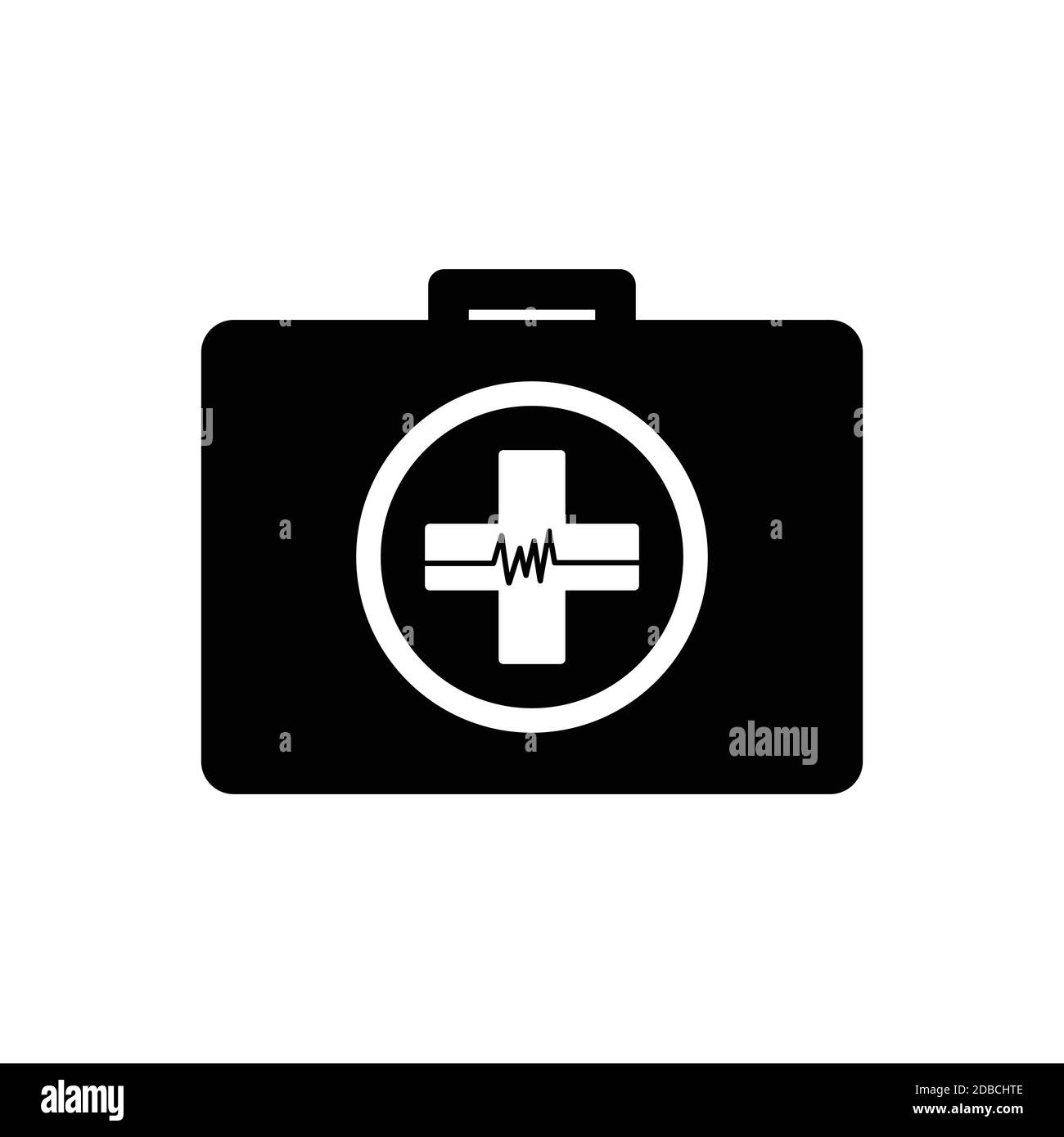 First aid kit icon. Design template vector Stock Vector Image & Art - Alamy