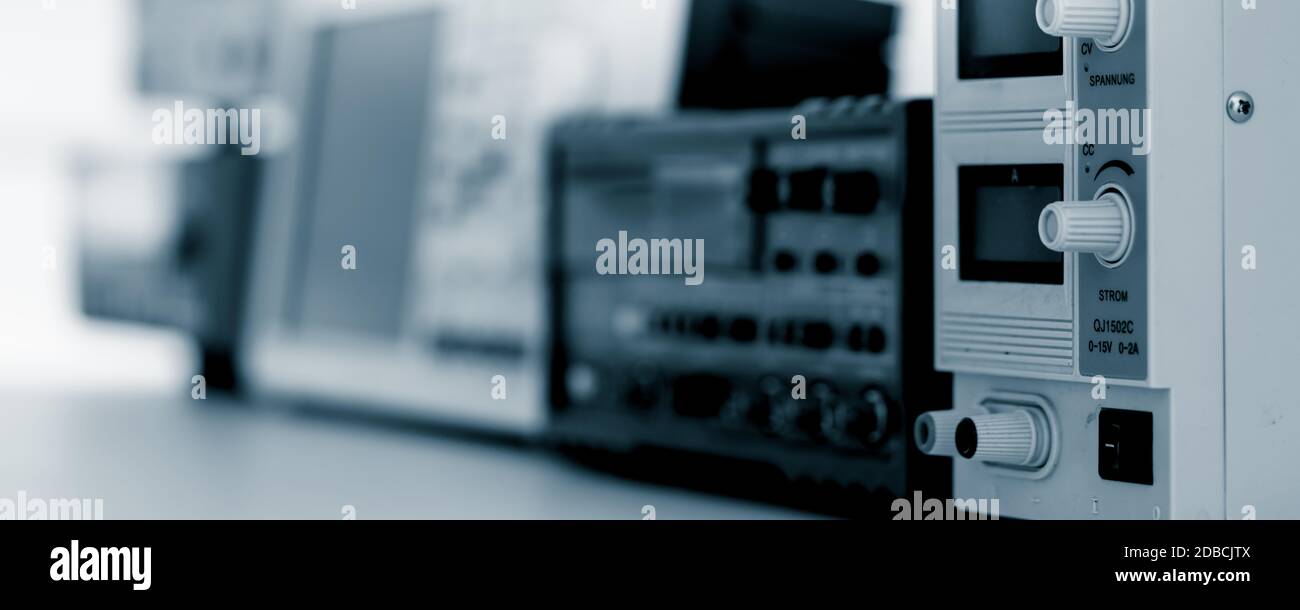 Measuring instruments in the laboratory for the development of modern ...