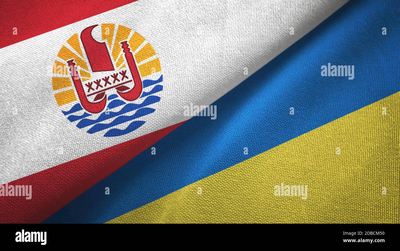 French polynesia ukraine flag hi-res stock photography and images - Alamy