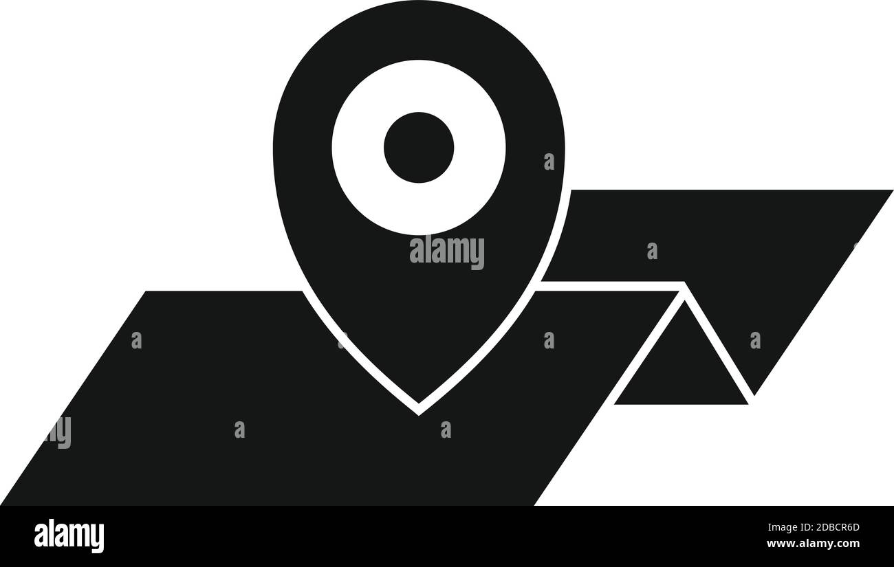 Guide city map icon, simple style Stock Vector Image & Art - Alamy