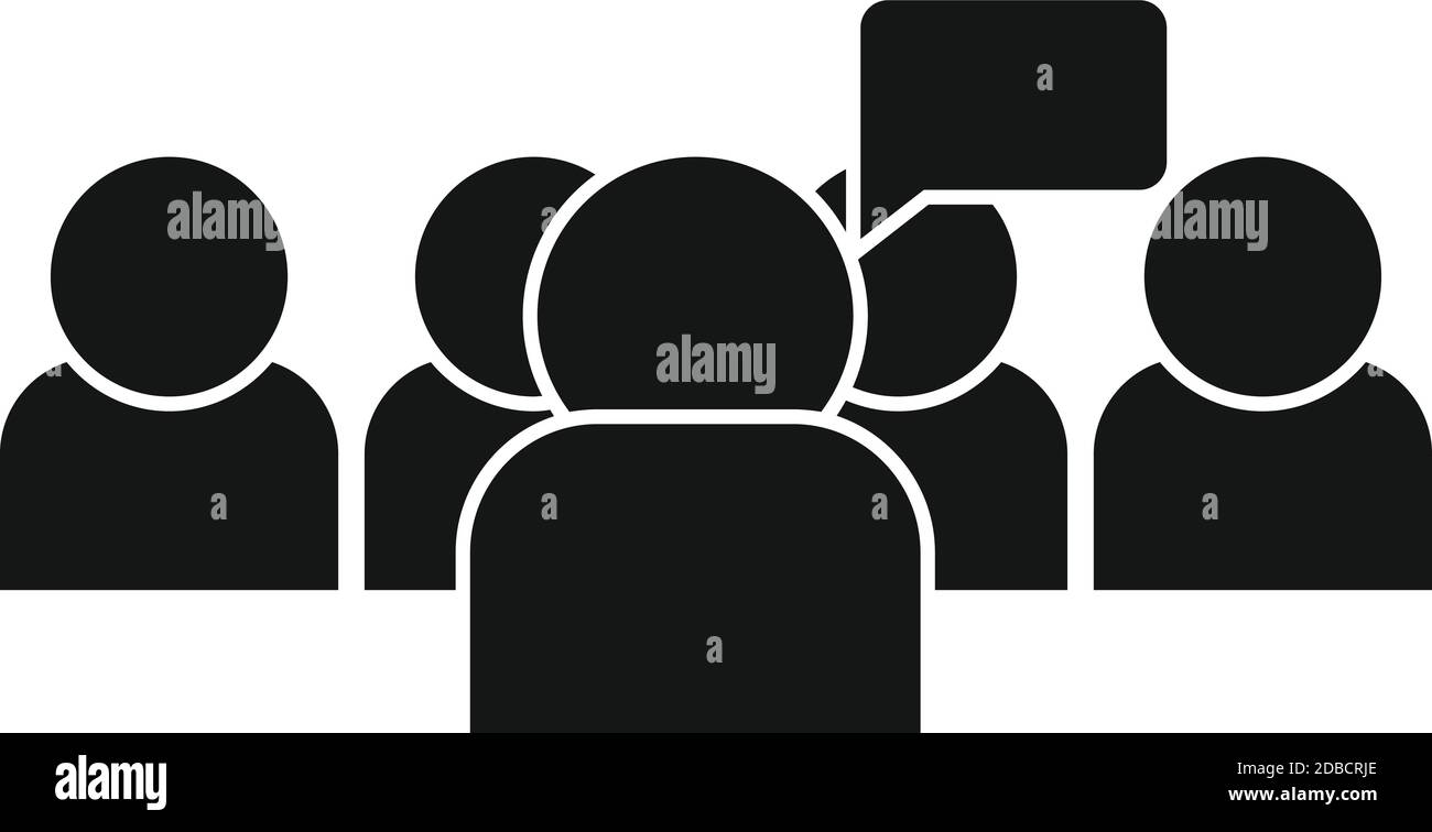 Guide tour group icon, simple style Stock Vector Image & Art - Alamy