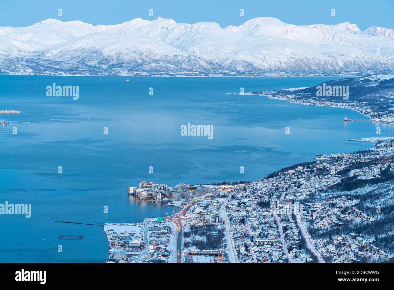 Aerial view of tromso hi-res stock photography and images - Alamy
