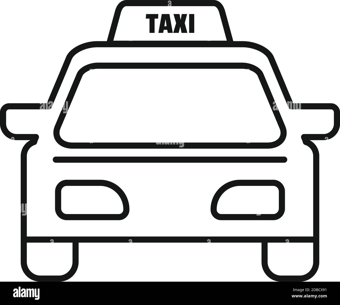 London black cab Stock Vector Images - Alamy
