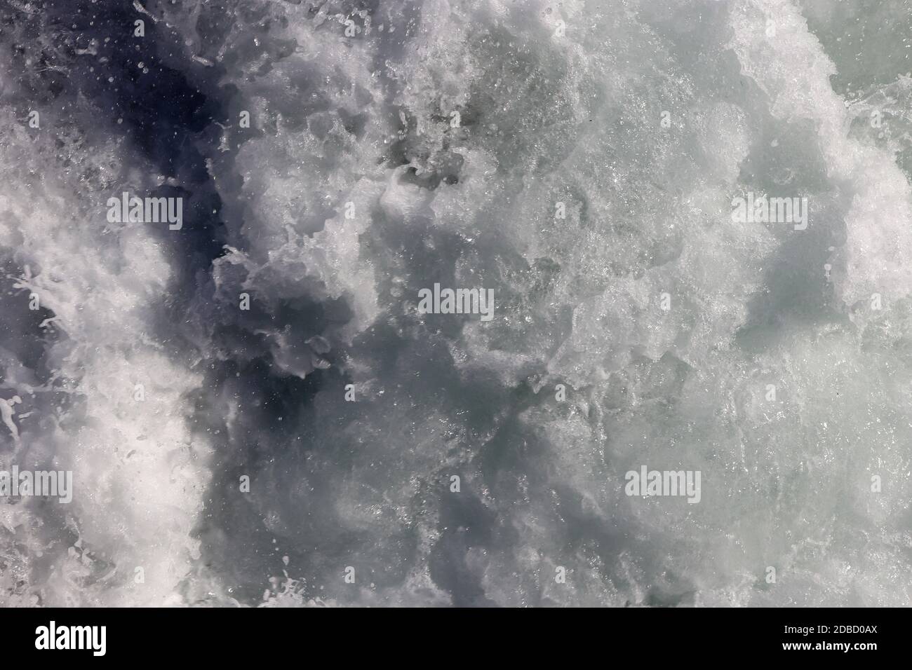 Marine aqua motion surface background. Sea wave foam texture. Outdoor ...