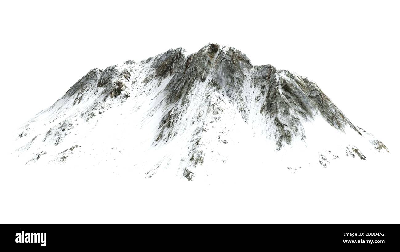 Scenic landscape high mountains Cut Out Stock Images & Pictures - Alamy