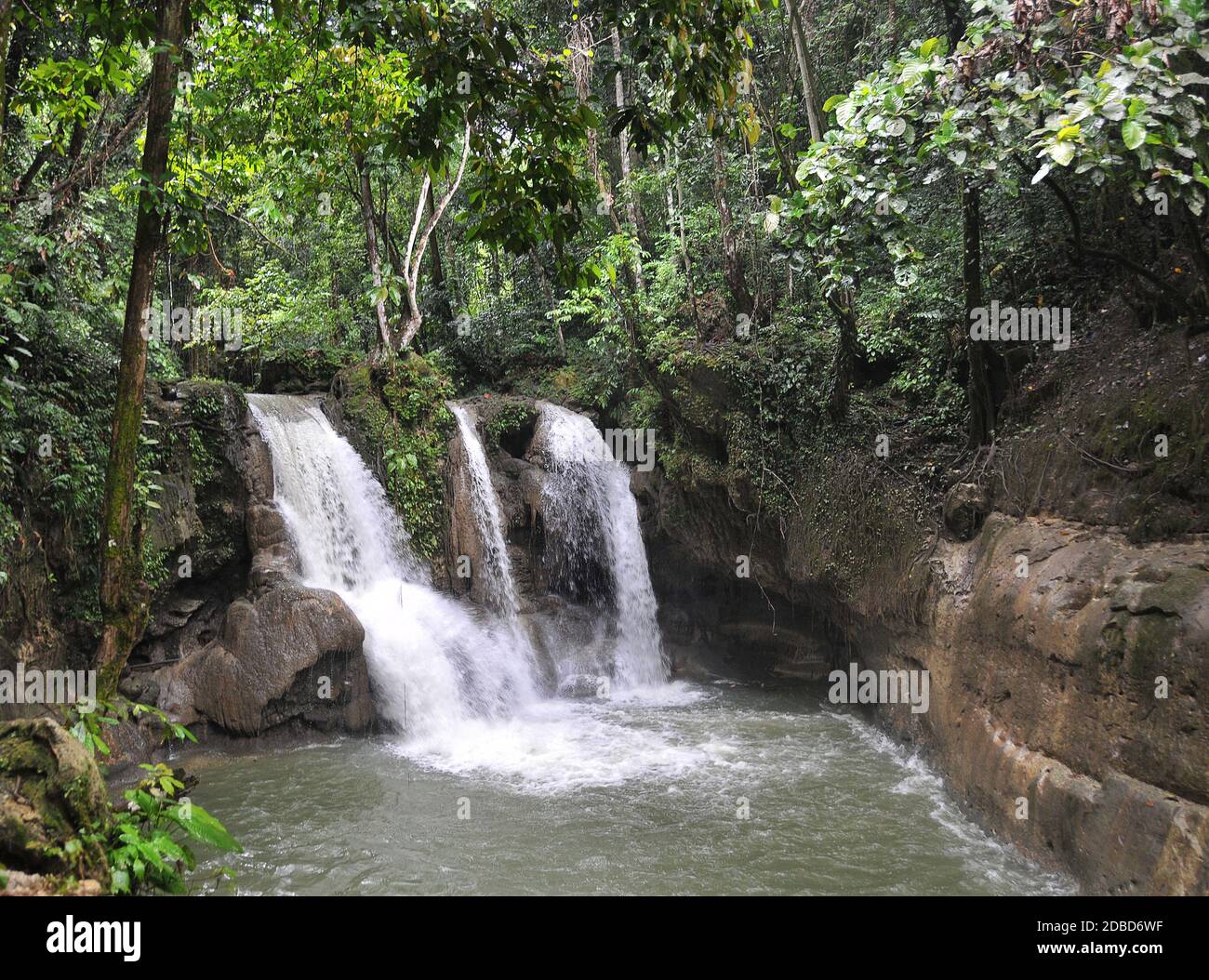 Mag Aso Falls in the Philippines Stock Photo - Alamy