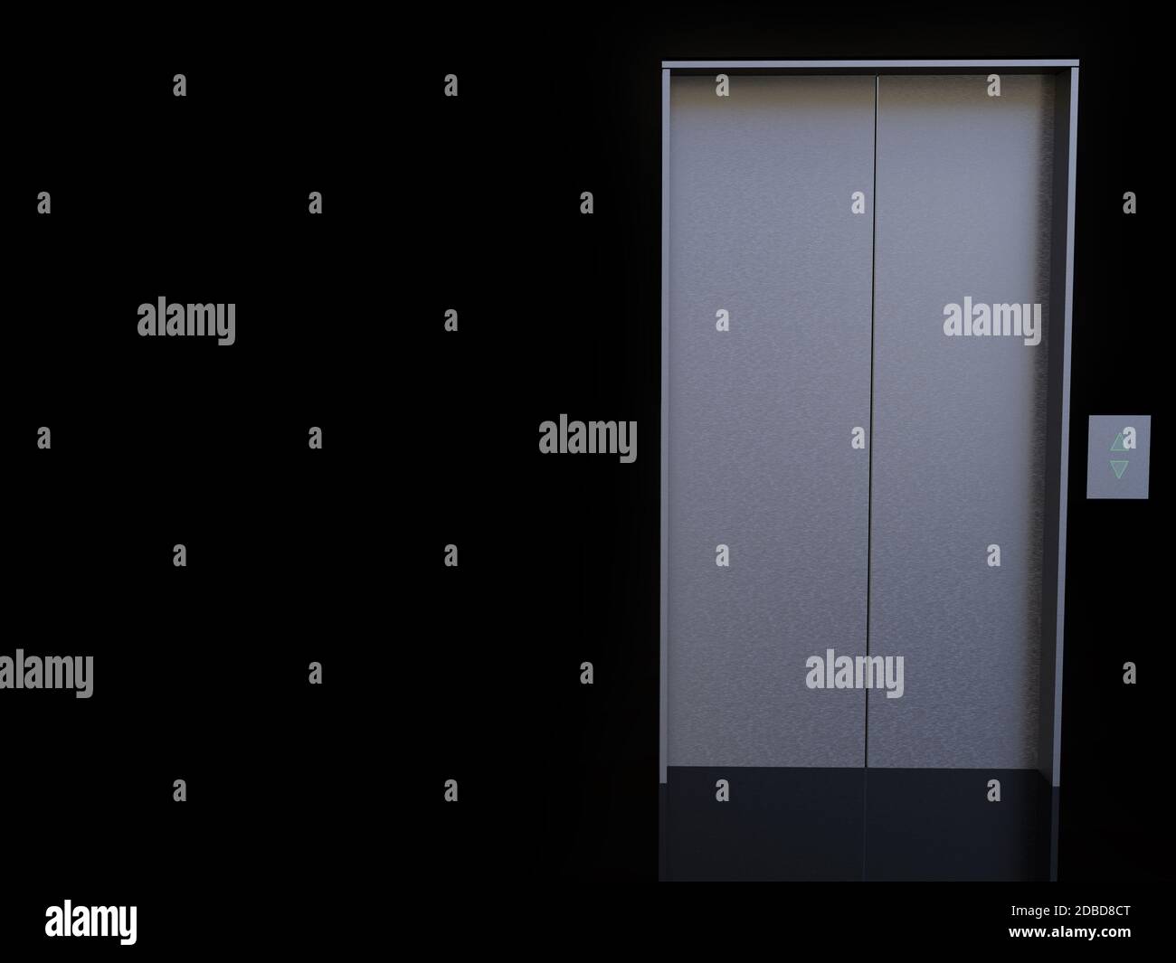 3D rendering of elevator Stock Photo - Alamy
