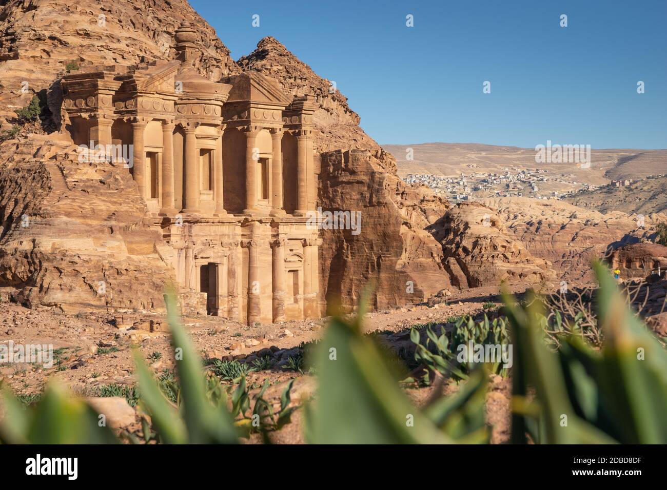 El Deir, Petra, Wadi Musa, Jordan Stock Photo - Alamy
